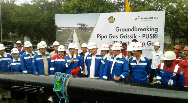 PT. Pertamina Gas Bangun Pipa Gas Grissik-PUSRI – KABAR SRIWIJAYA